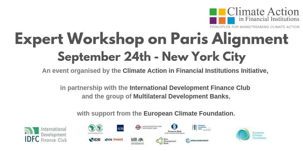 Expert Workshop on Paris Alignment - New York City - I4CE