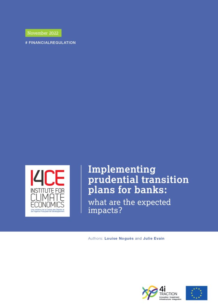 Implementing prudential transition plans for banks: what are the ...