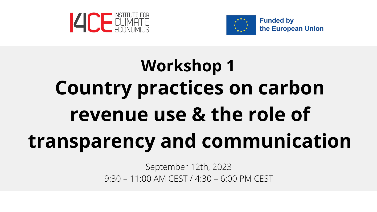 Country practices on carbon revenue use & the role of transparency and ...