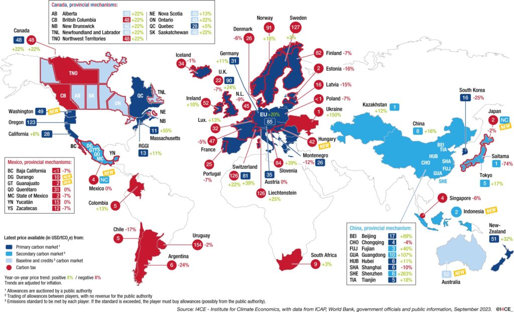 Global carbon accounts in 2023 - I4CE