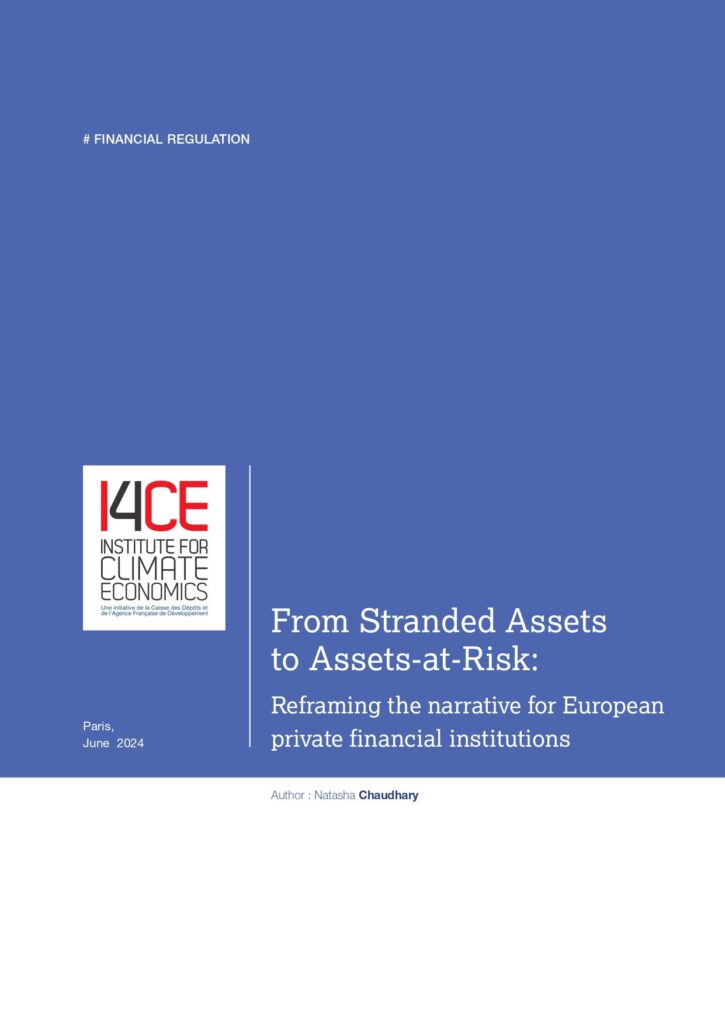 From Stranded Assets to Assets-at-Risk: Reframing the narrative for ...