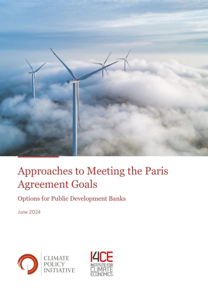 Approaches to meeting the Paris Agreement goals: options for Public ...